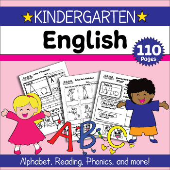Kindergarten Worksheets Super Bundle: 1,500+ Worksheets