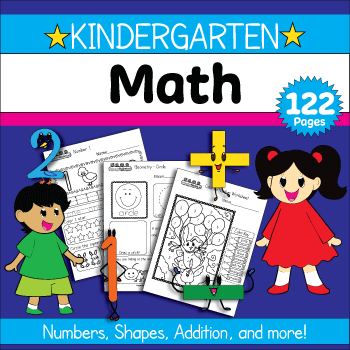 Kindergarten Worksheets Super Bundle: 1,500+ Worksheets